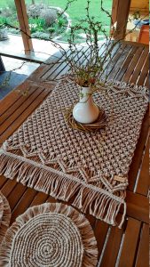 10 Macrame Placemat Free Patterns - Hello Lidy