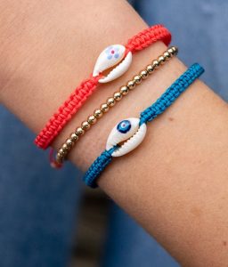 7 Macrame Shell Bracelet Free Patterns - Hello Lidy