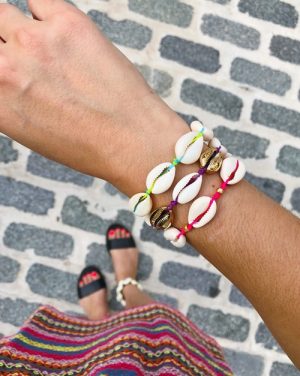 7 Macrame Shell Bracelet Free Patterns - Hello Lidy