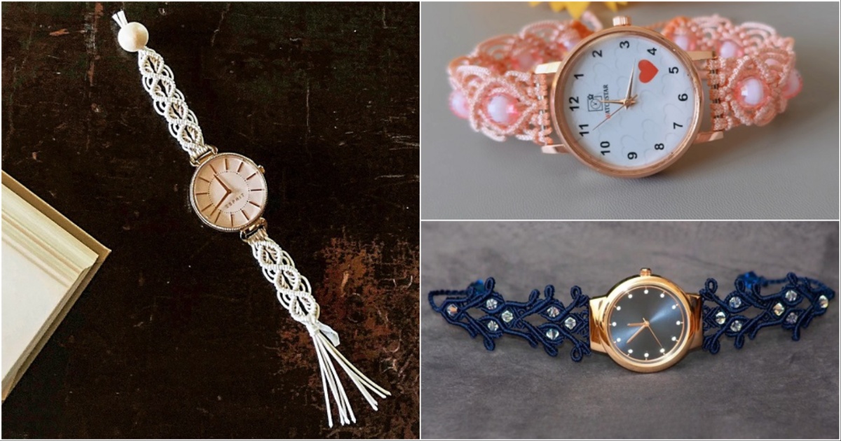 11 Macrame Watchstraps Free Patterns - Hello Lidy