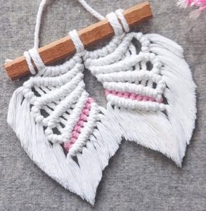11 Macrame Angel Wings Free Patterns - Hello Lidy