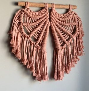 11 Macrame Angel Wings Free Patterns - Hello Lidy