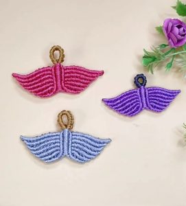 11 Macrame Angel Wings Free Patterns - Hello Lidy