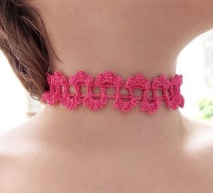 12 Unique Crochet Choker Free Patterns - Hello Lidy