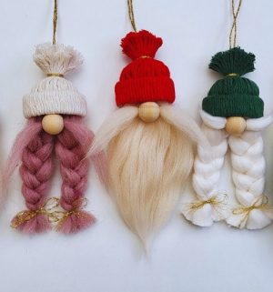 10 Macrame Gnome Free Patterns - Hello Lidy