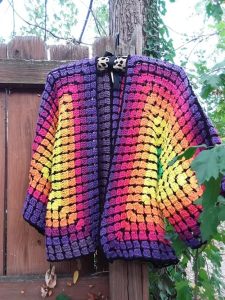 8 Crochet Hexagon Jacket Free Patterns - Hello Lidy