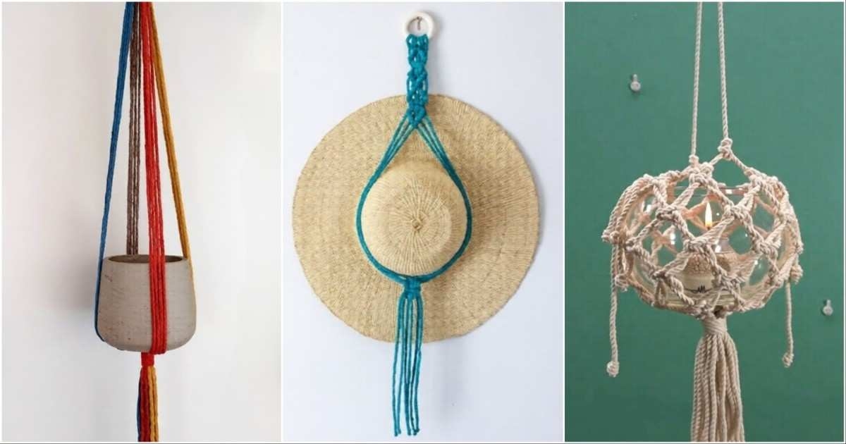 7 Ten Minutes Free Macrame Patterns - Hello Lidy