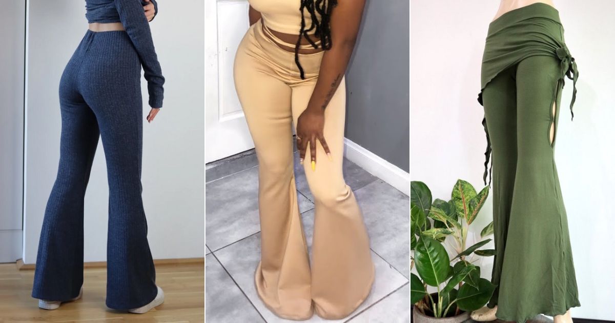 8 Winter Bell Bottom Pants Free Sewing Patterns - Hello Lidy