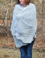 11 Oversized Crochet Shawl Free Patterns - Hello Lidy