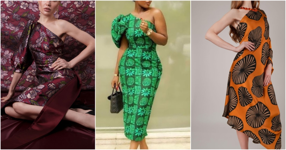 11 One Shoulder Dress Free Sewing Patterns - Hello Lidy