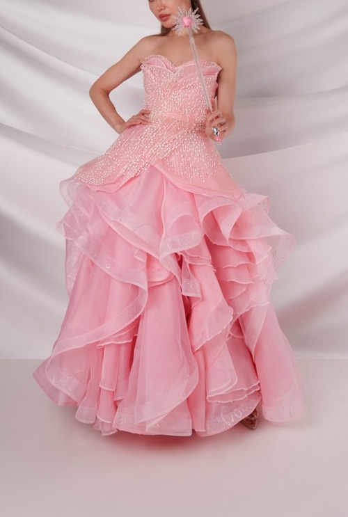 Ruffled Tulle Gown Free Sewing Patterns - Hello Lidy
