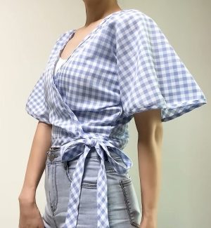 10 Summer Wrap Top Sewing Free Patterns - Hello Lidy
