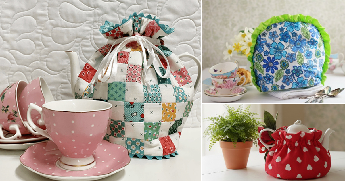 11 Teapot Cozy Free Sewing Patterns - Hello Lidy