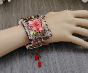 10 Embroidered Bracelet Free Patterns - Hello Lidy