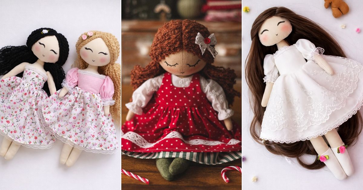 10 Human Like Dolls Free Sewing Patterns - Hello Lidy