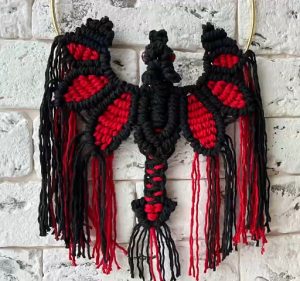 6 Macrame Dragon Free Patterns - Hello Lidy