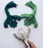 6 Macrame Dragon Free Patterns - Hello Lidy
