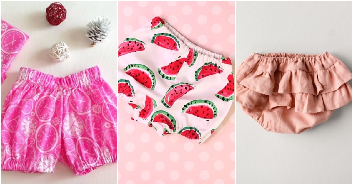 9 Baby Bloomers Free Sewing Patterns - Hello Lidy